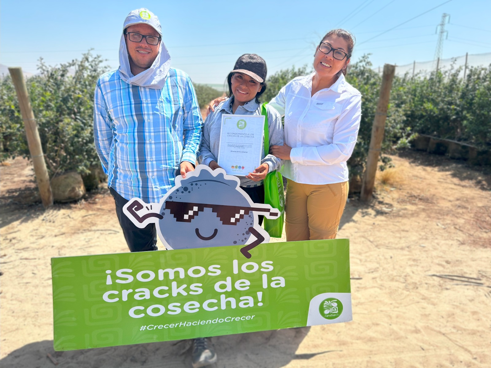 Premiación de los Mejores Cosechadores de Arándano en Ica | Agrícola Andrea